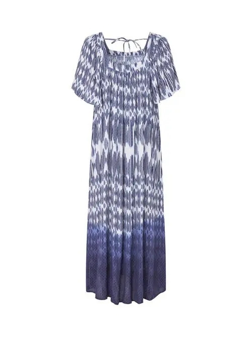 MASAI COPENHAGEN Manatores Square Neck Midi Dress