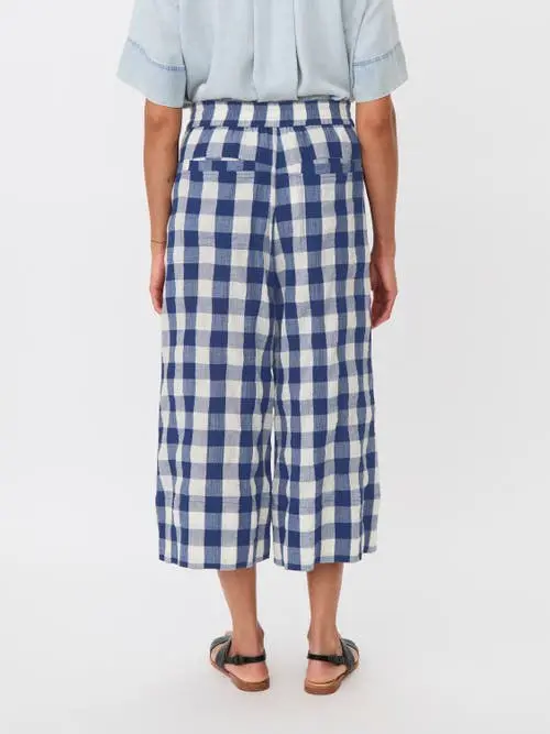 MASAI COPENHAGEN Maportia Checked Wide Leg Trouser
