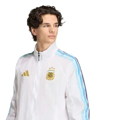 Adidas Argentina National Team 2026 Home Full-zip Game Day Anthem Jacket - White