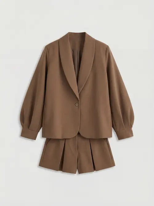 Nasty Gal Tailored Oversized Balloon Sleeve Blazer