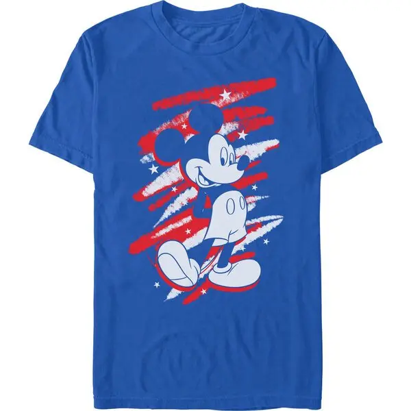 MICKEY & FRIENDS Classic Pose And Scribbles Short Sleeve Graphic T-shirt