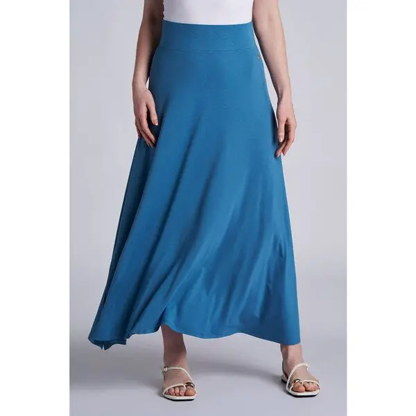 Coolibar Fabyan Maxi Skirt - Blue Dusk