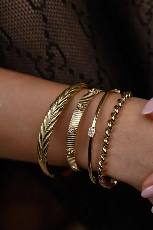BEADS BY TARA Blair Braided Bangle Bracelet