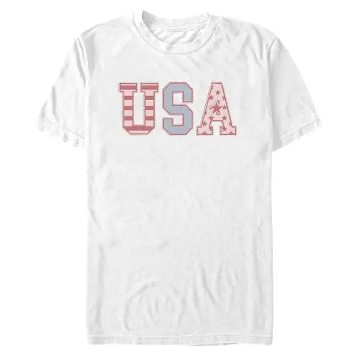 LOST GODS Usa Star Fill Classic Graphic T-shirt