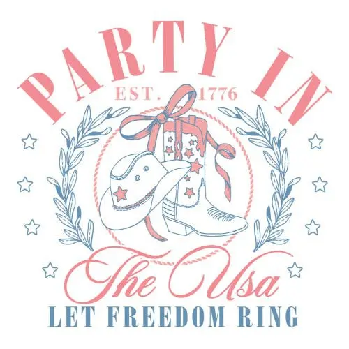 LOST GODS Usa Let Freedom Ring Graphic T-shirt