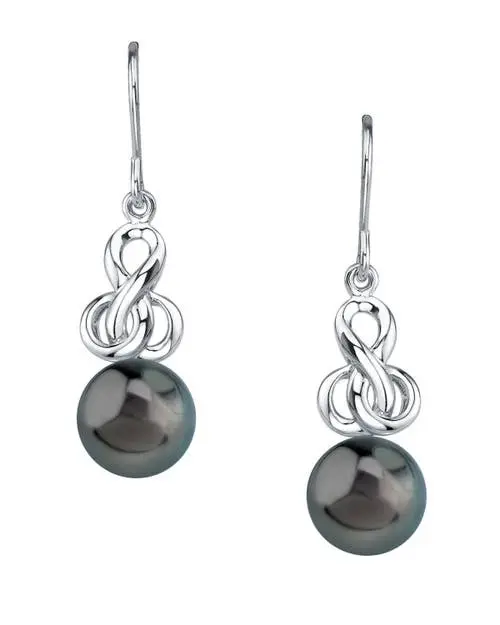 The Pearl Source Tahitian South Sea Pearl Adrian Earrings