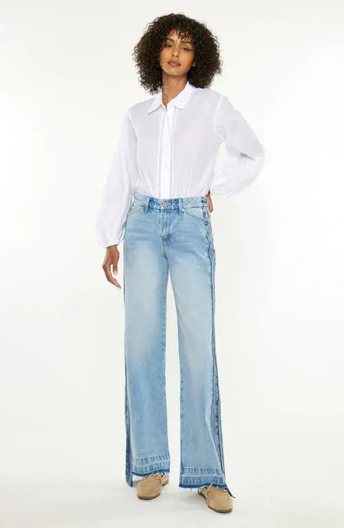 KANCAN Bethell High Rise Wide Flare Jeans