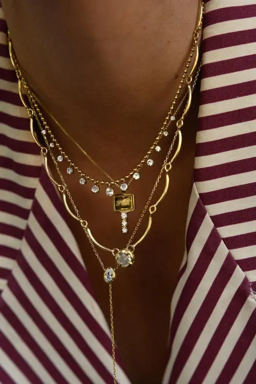 BEADS BY TARA Diamond Rain Necklace