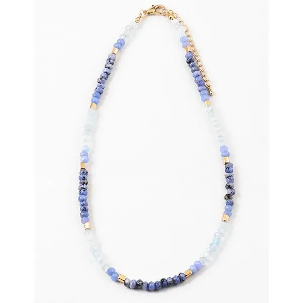 ERIN MCDERMOTT JEWELRY Bohemian Necklace - Blue