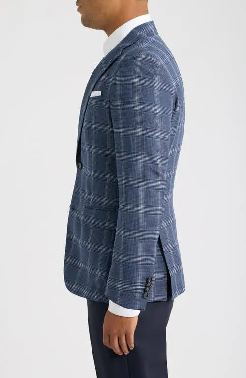 BOSS Hutson Slim Fit Windowpane Check Sport Coat