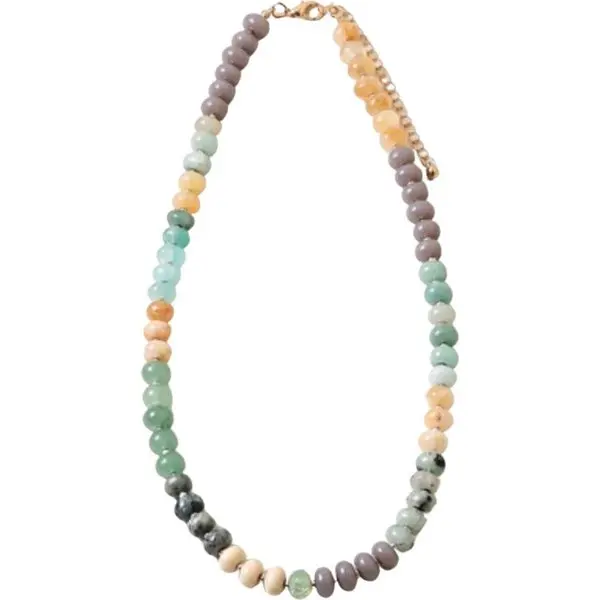 ERIN MCDERMOTT JEWELRY Frosted Moonstone & Waters Necklace