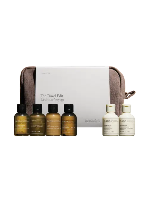 SANS CEUTICALS The Travel Edit