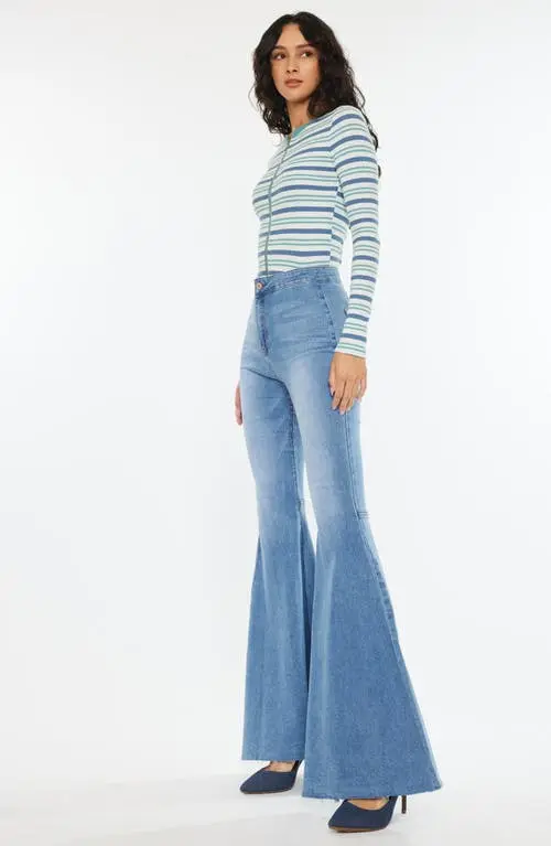 KANCAN Beverly High Rise Super Flare Jeans