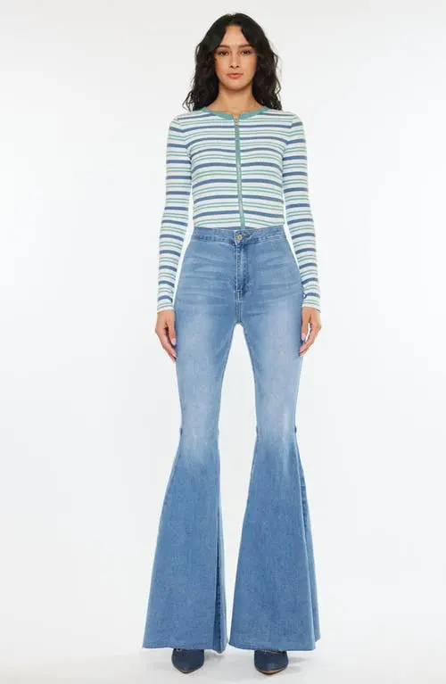 KANCAN Beverly High Rise Super Flare Jeans