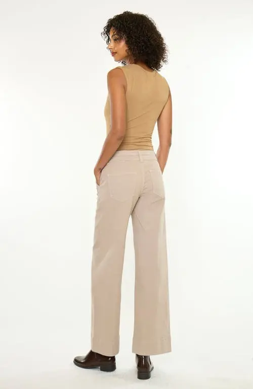 KANCAN Tamryn Essentials Mid Rise Wide Flare Jeans