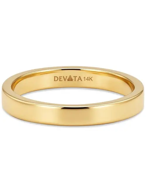 DEVATA 3mm Forever Band Ring