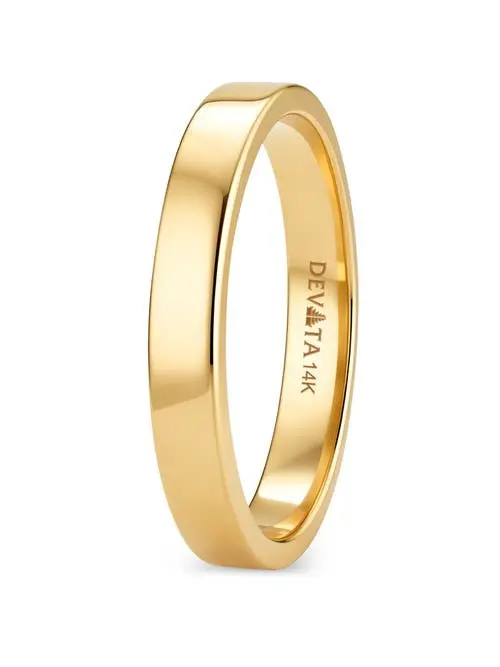DEVATA 3mm Forever Band Ring