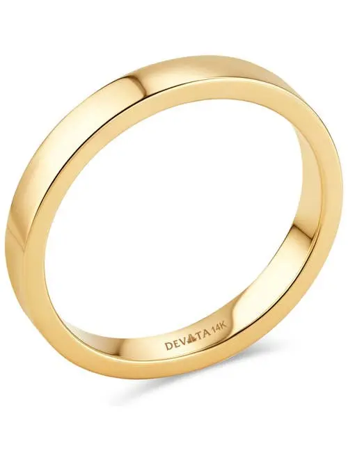 DEVATA 3mm Forever Band Ring