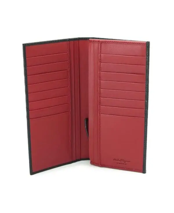 FERRAGAMO Gancini-embellished Bi-fold Wallet