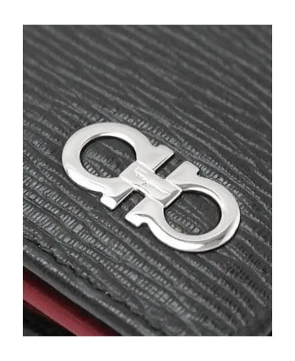 FERRAGAMO Gancini-embellished Bi-fold Wallet