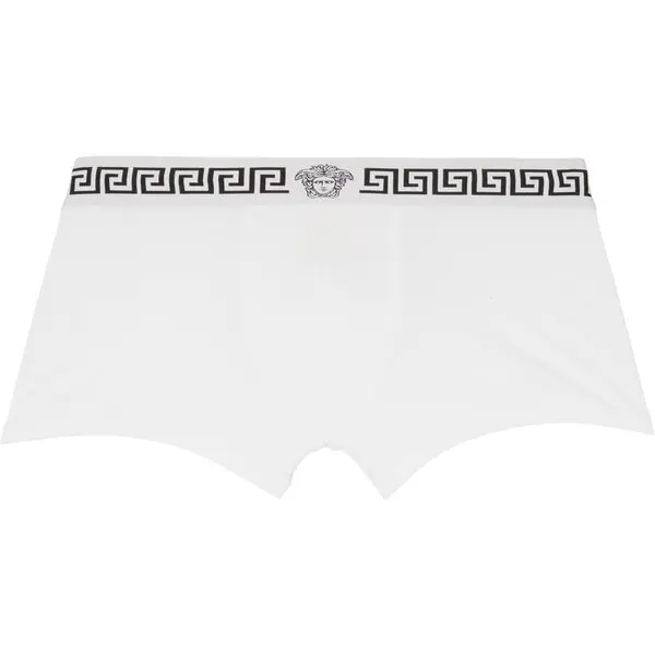Versace Greca-border Two-pack Briefs - Black