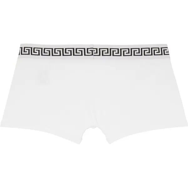 Versace Greca-border Two-pack Briefs - Black
