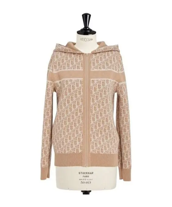 Dior Reversible Zipped Cardigan With Hood