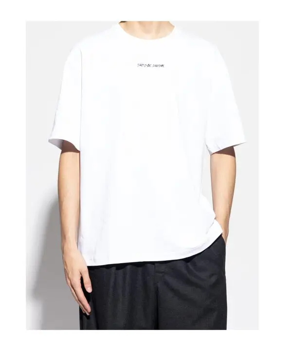 SAMSOE SAMSOE Round Neck Short-sleeved T-shirt