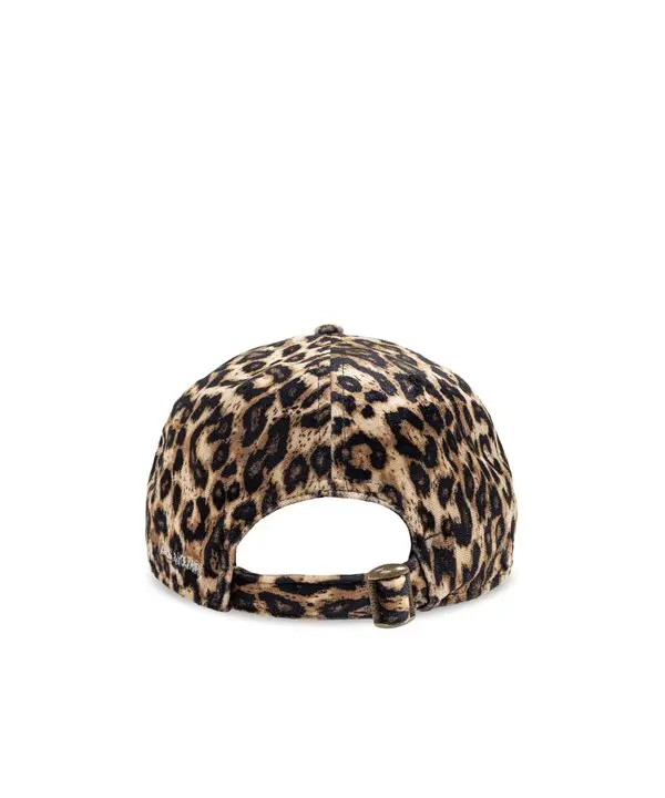 Zadig&Voltaire Animal Print Baseball Cap