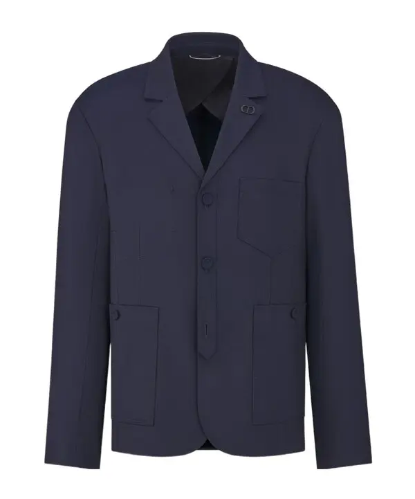 Dior Long-sleeved Workwear Casual Jacket