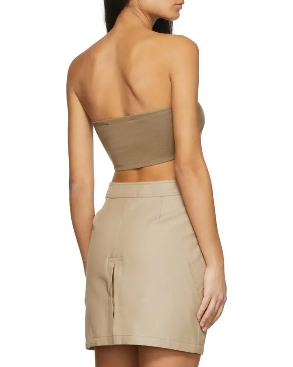 Max Mara Sleeveless Fitted Tube Top