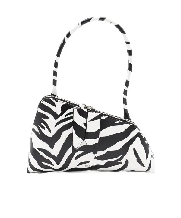 Attico Sunrise Zip-up Shoulder Bag