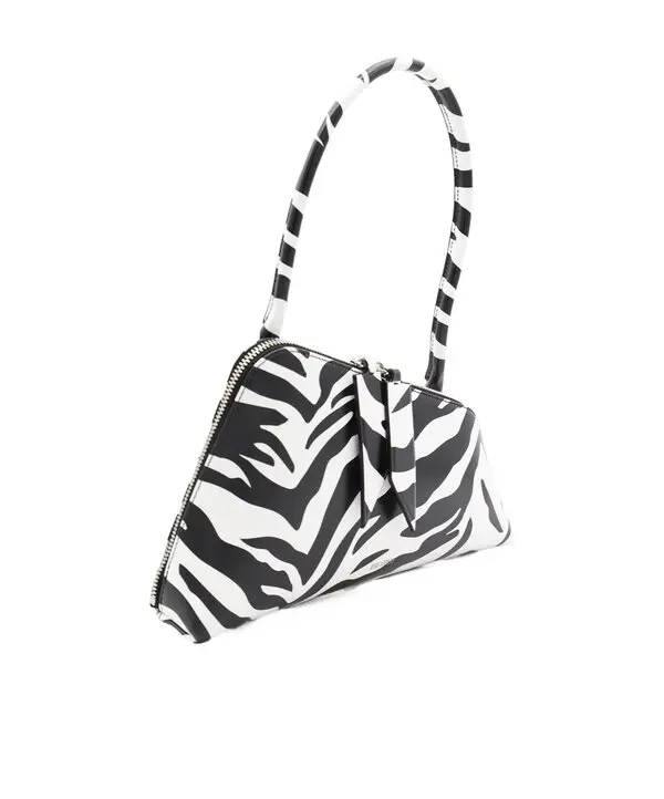 Attico Sunrise Zip-up Shoulder Bag