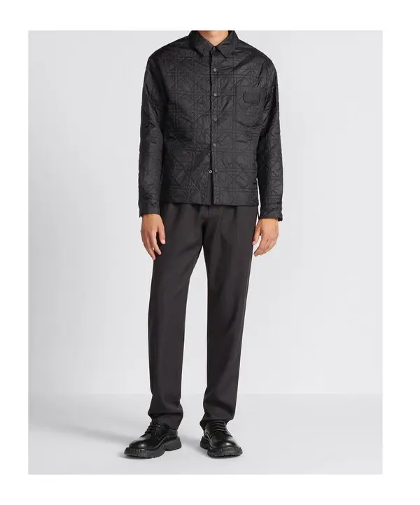 Dior Logo Patch Long-sleeved Jacket