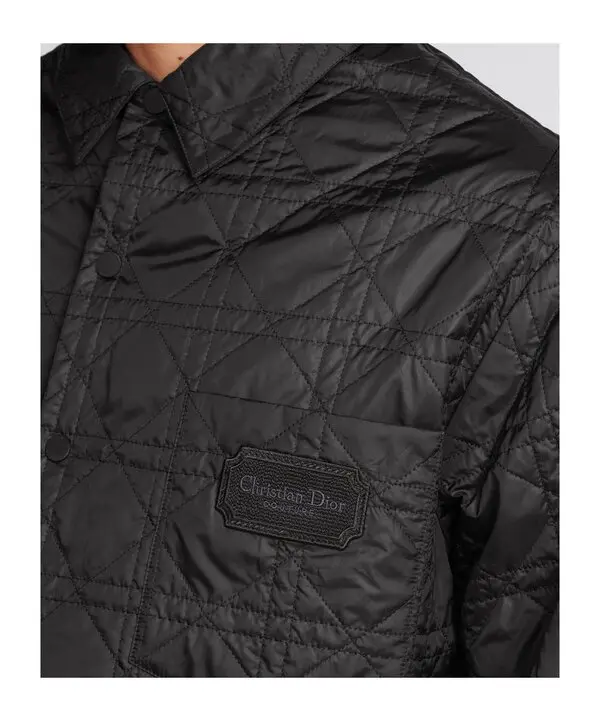 Dior Logo Patch Long-sleeved Jacket