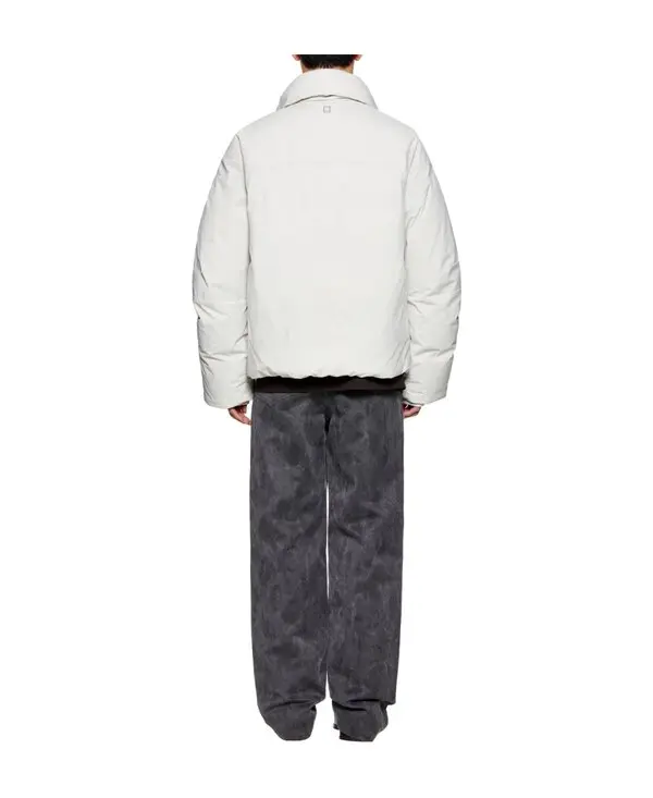 WOOYOUNGMI Long-sleeved Zipper Down Jacket
