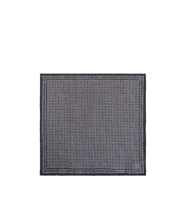 Eleventy Geometric-print Pocket Square