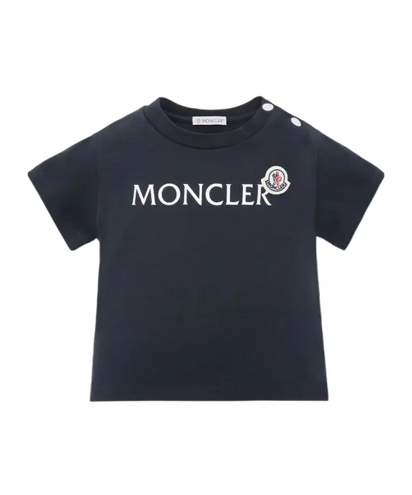 Moncler Logo Patch Short Sleeve T-shirt
