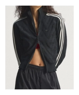ADIDAS ORIGINALS Open Knit Zip Sweatshirt