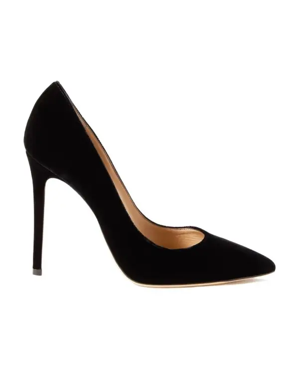GIANVITO ROSSI 105 Velvet High Heels
