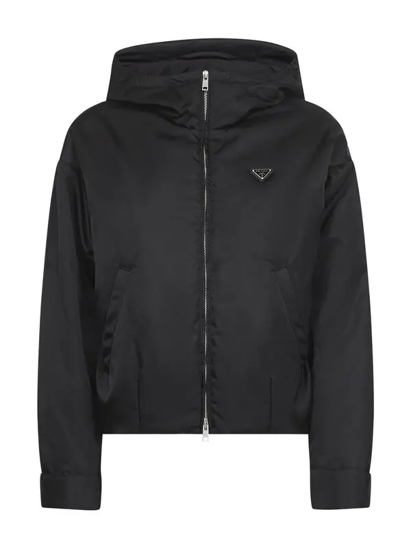 Prada Re-nylon Padded Jacket - Black