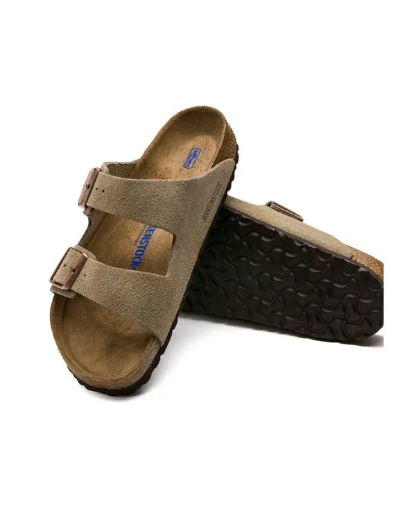 BIRKENSTOCK Buckle-fastening Suede Slides