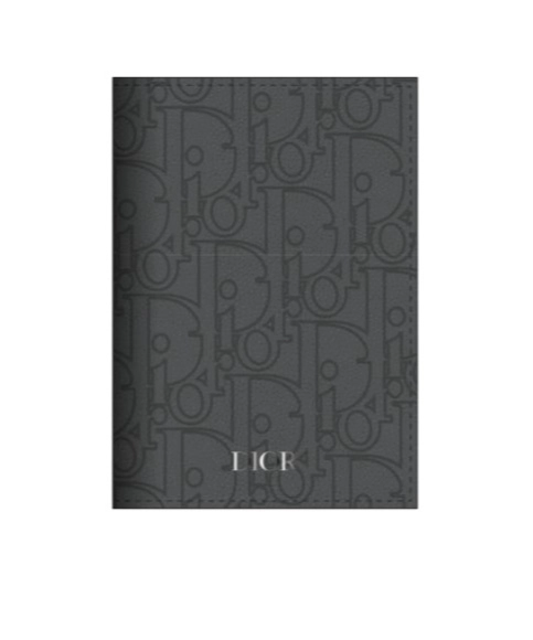 Dior Vertical Bifold Card Holder