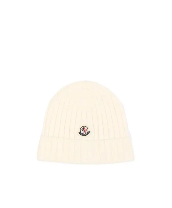 Moncler Ribbed-knit Wool Beanie