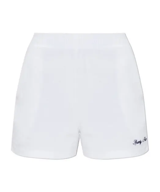 SPORTY  RICH Elastic-waist Shorts