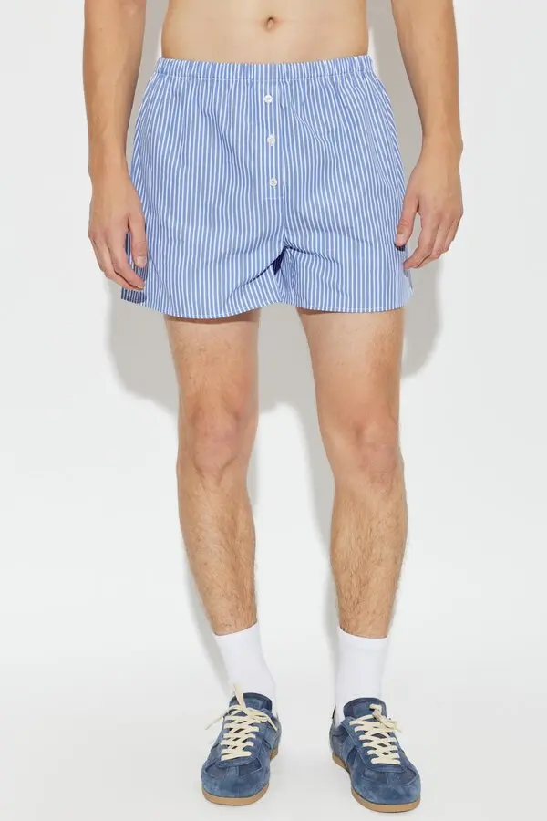 SPORTY  RICH Striped Shorts