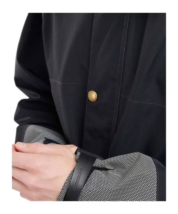 Barbour X And Wander Logo-printed Drawstring Hooded Jacket