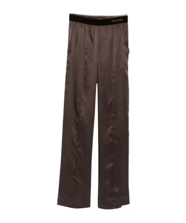 TOM FORD Elastic-waist Casual Trousers - Black