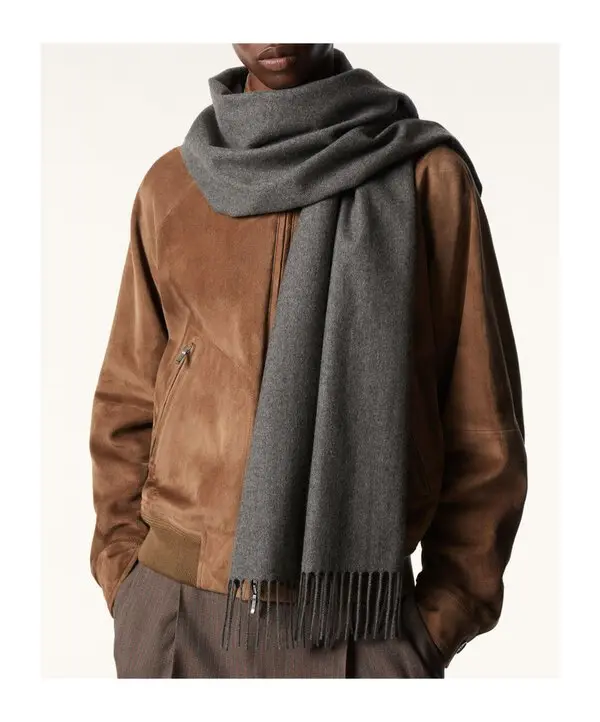 Loro Piana Leggera Grande Unita Scarf