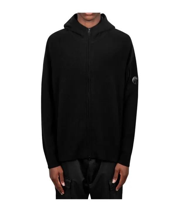 C.P. COMPANY Long-sleeved Hooded Sweatshirt